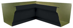 Spectra Metals 5" Black Aluminum Gutter Inside Corner at Menards®