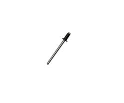 Spectra Metals 1/8" diameter x 3/8" Black Aluminum Gutter Pop Rivet ...