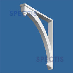 Spectis™ 28" x 30" x 3-1/2" White Polyurethane Bracket at Menards®