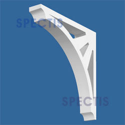 Spectis™ 26" x 26" x 4" White Polyurethane Bracket at Menards®