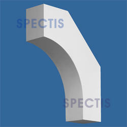 Spectis™ 15" x 20" x 5" Smooth White Polyurethane Bracket at Menards®
