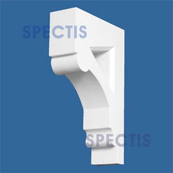 Spectis™ 8-5/8" x 13-3/4" x 3" White Polyurethane Bracket at Menards®