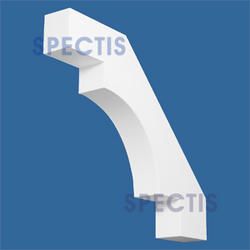 Spectis™ 36" x 30" x 5" Smooth White Polyurethane Bracket at Menards®