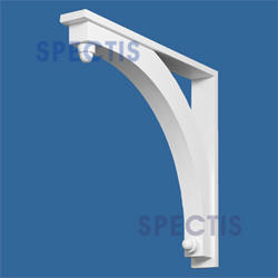 Spectis™ 30" x 28" x 4" White Polyurethane Bracket at Menards®
