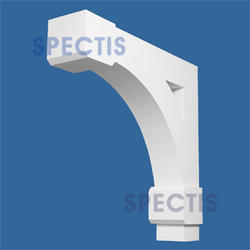 Spectis™ 44" x 44" x 10" White Polyurethane Bracket at Menards®
