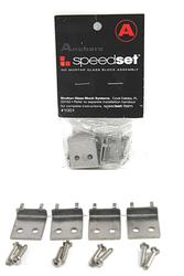 Speedset Stainless Steel Panel Clips for 3" and 4" Horizontal Track - 4 ...