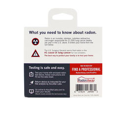 RadonAway® Short-Term Radon Test Kit for Air at Menards®