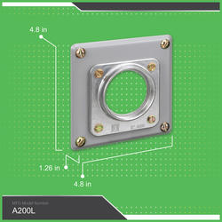 Square D™ 2 " Bolt-On Hub for Devices with A-L Openings at Menards®