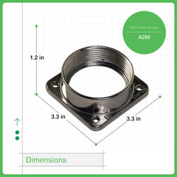 Square D™ 2.50" Bolt-On A-Hub at Menards®