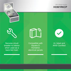 Square D™ Homeline™ Residential Retaining Kit at Menards®