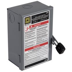 Square D™ 30-Amp 240V 2-Pole Fusible Indoor Safety Switch at Menards®