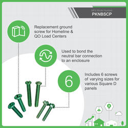 Square D® QO/Homeline Electrical Panels/Load Centers Neutral Bonding ...
