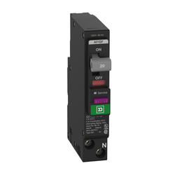 Square D QO 20-Amp 1-Pole Plug-On Neutral Dual Function Arc Fault ...