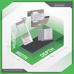 Square D™ QO™ 150-Amp to 225-Amp Indoor Load Center Generator Interlock ...