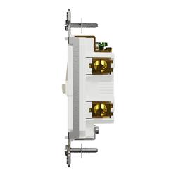 Square D™ X Series™ 15 Amp 1 Pole 3-Way White Toggle Light Switch at ...