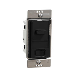 Square D X Series 15-Amp 600-Watt Single-Pole/3-Way Slider Dimmer Matte ...