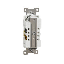 Square D X Series 20-Amp Tamper Resistant Weather Resistant Residential ...