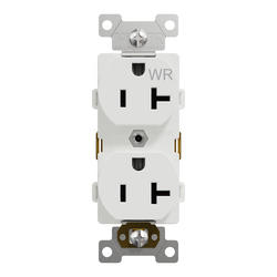 Square D X Series 20-Amp Tamper Resistant Weather Resistant Residential ...