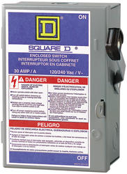 Square D™ 30-Amp 240V 2-Pole Fusible Indoor Safety Switch at Menards®