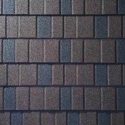 Roser® SteelGUARD® Walnut Stone Coated Steel Shingles (5 sq ft) at Menards®