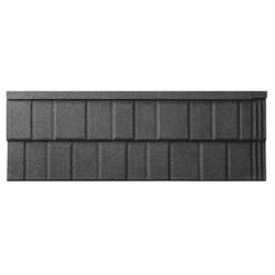 Roser® SteelGUARD® Charcoal Stone Coated Steel Shingles (5 sq ft) at ...