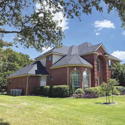 Roser® SteelGUARD® Charcoal Stone Coated Steel Shingles (5 sq ft) at ...