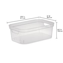 Sterilite® Small Clear Storage Bin at Menards®