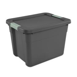 Sterilite® 12-Gallon Gray Latching Storage Tote at Menards®