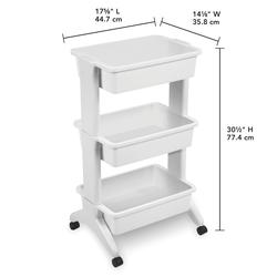 Sterilite® 3-Tier Mobile Utility Cart at Menards®