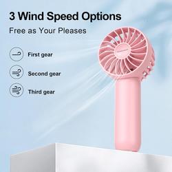 Windance Handheld Mini Fan - Pink at Menards®