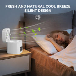 2-in-1 Cooling and Heating Desk Fan - White at Menards®