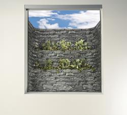 St. Paul Corrugating Stonewall™ Terrace-Step 55" W x 60" H x 44 ...