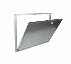 St. Paul Corrugating 32" W x 16" H Steel Foundation Access (Crawl Space ...