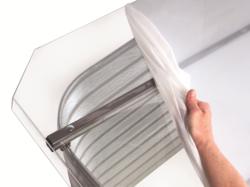 St. Paul Corrugating Square Safe-T-View 67" W x 38" Projection ...