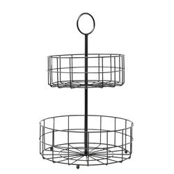 Interior Innovations 2-Tier Wire Stand Basket and Organizer at Menards®