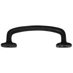 MNG Hardware Riverstone 3" (76mm) Center-to-Center Matte Black Cabinet ...