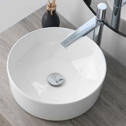 Stylish® Posh 16"W White Round Vessel Sink at Menards®