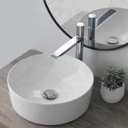 Stylish® Posh 16"W White Round Vessel Sink at Menards®