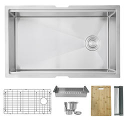 Stylish® Versa Undermount 30" Stainless Steel Single Bowl Kitchen Sink ...