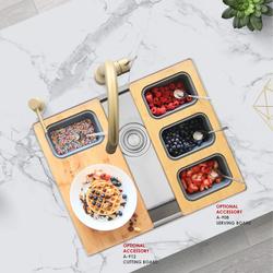 Stylish® Versa Undermount 22" Stainless Steel Single Bowl Sink at Menards®