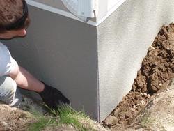 Styro Industries FP Ultra Lite 4' x 8' x 1" Rustic Rock Aggregate ...