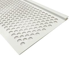3' White Vinyl Gutter Cover - 25 Pack at Menards®