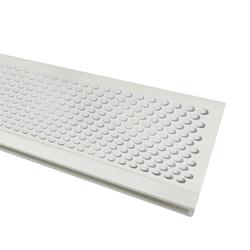 3' White Vinyl Gutter Cover - 25 Pack at Menards®