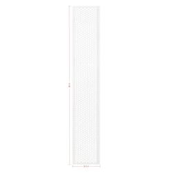 3' White Vinyl Gutter Cover - 25 Pack at Menards®