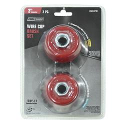 Tool Shop® Wire Cup Brush Set - 2 Piece at Menards®