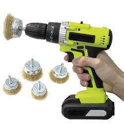 Tool Shop® Wire Cup Brush Set - 4 Piece at Menards®