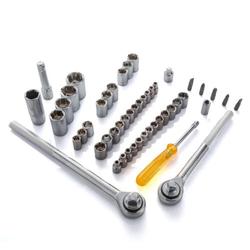 Tool Shop® 1/4" Drive SAE/Metric Mechanic's Tool Set - 51 Piece at Menards®