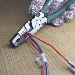 Masterforce® 8" Curved Jaw Locking Wire Stripper at Menards®