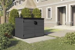 Suncast® Stow-Away® 6 x 4 Horizontal Outdoor Resin Storage Shed at Menards®