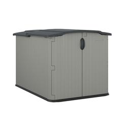 Suncast® Glidetop® Horizontal 4 x 6 Outdoor Resin Storage Shed at Menards®